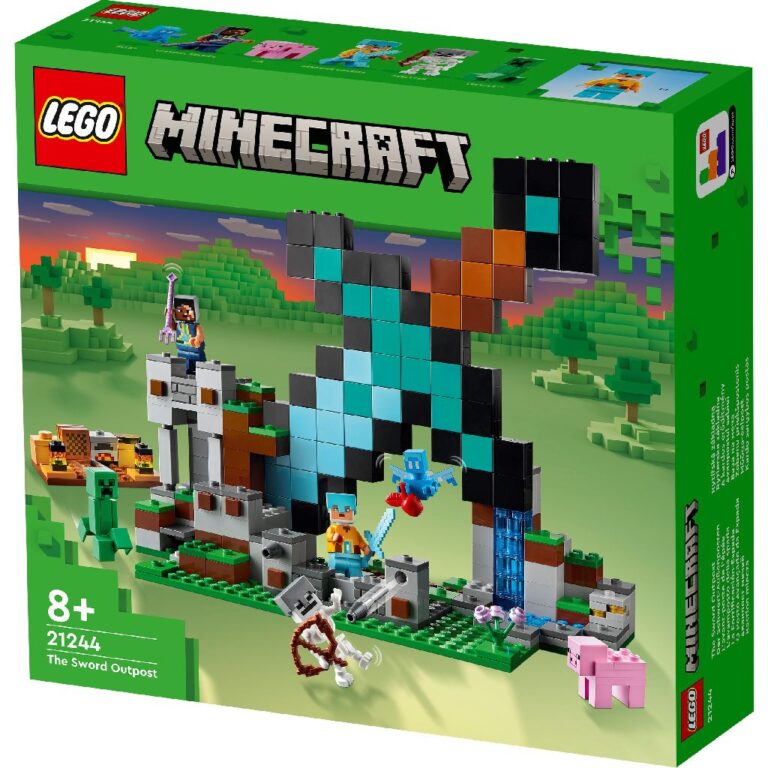 Lego Minecraft 21244 La Fortificación-Espada | Bettoy Coleccionistas